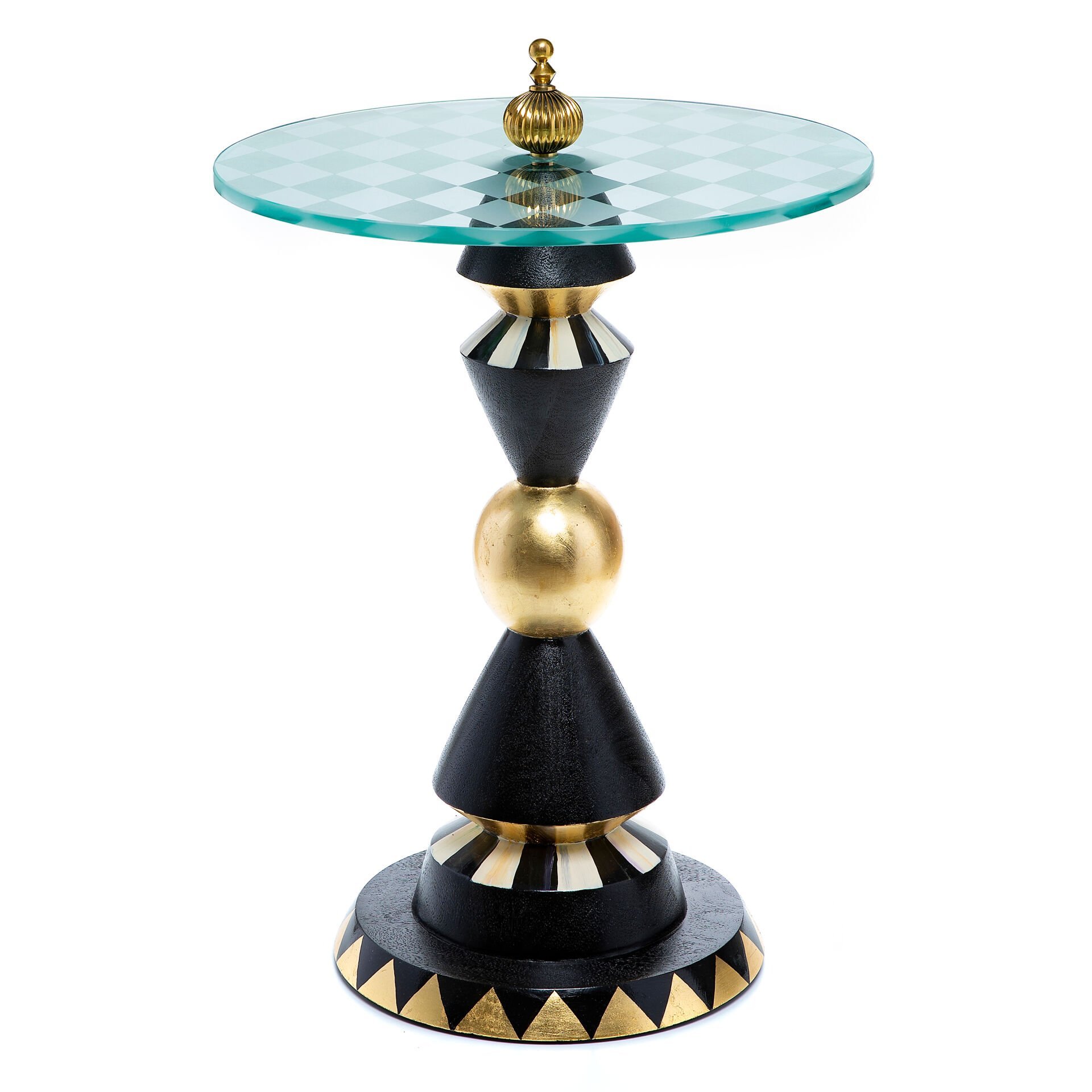 Gambit Accent TableMacKenzie-ChildsGambit Accent Table